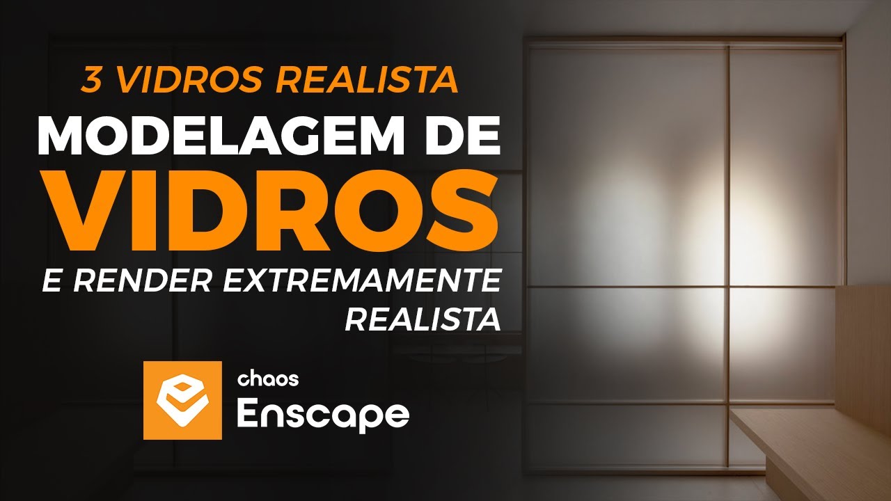 Como fazer qualquer vidro realista no Enscape #3d #enscape #render # ...