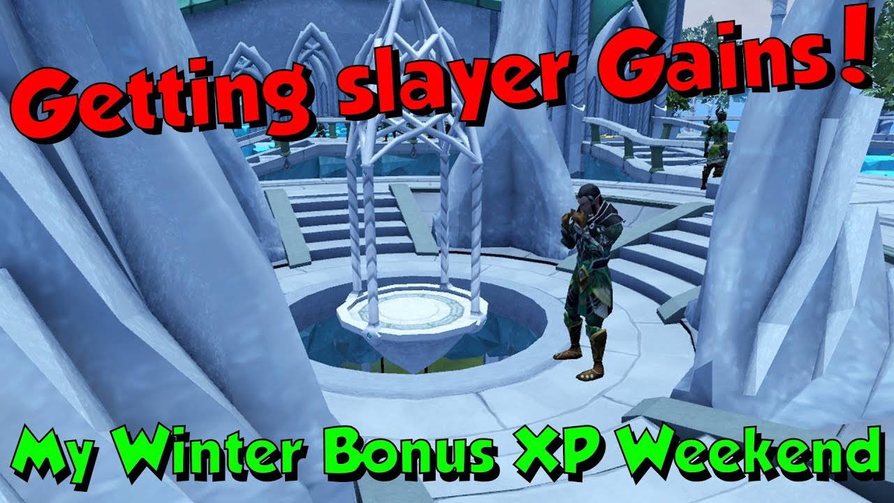 Slayer Winter Weekend Gains! [Runescape 3] Scythe OP! - YouTube