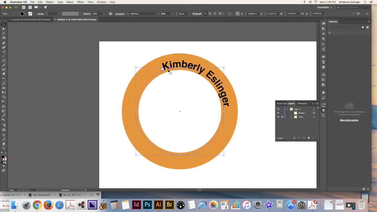 Using Type On A Path And Changing Directions Illustrator CC YouTube Using Type On A Path And Changing Directions Illustrator CC YouTube