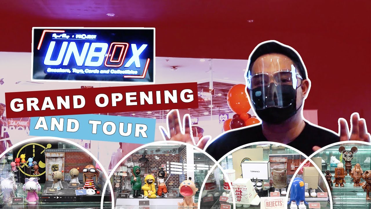 UNBOX GRAND OPENING AND TOUR! - YouTube