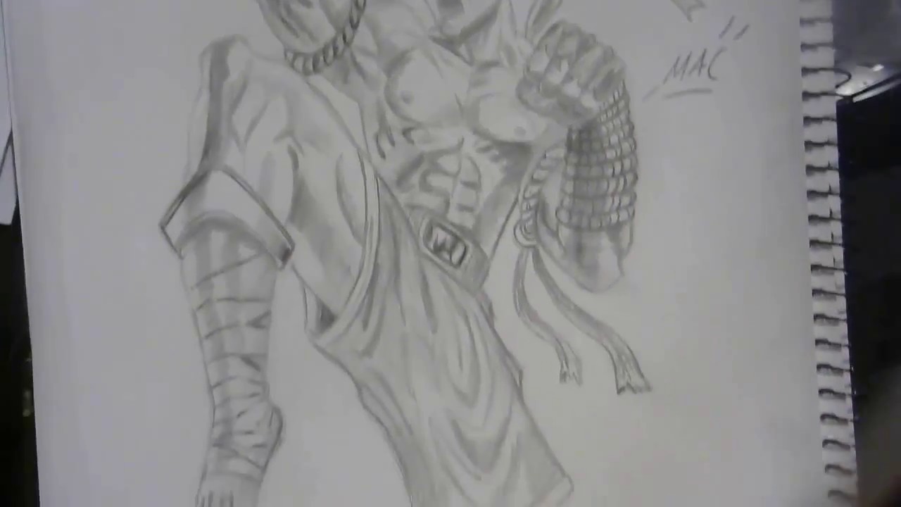 Muay Thai Lee Sin Drawing