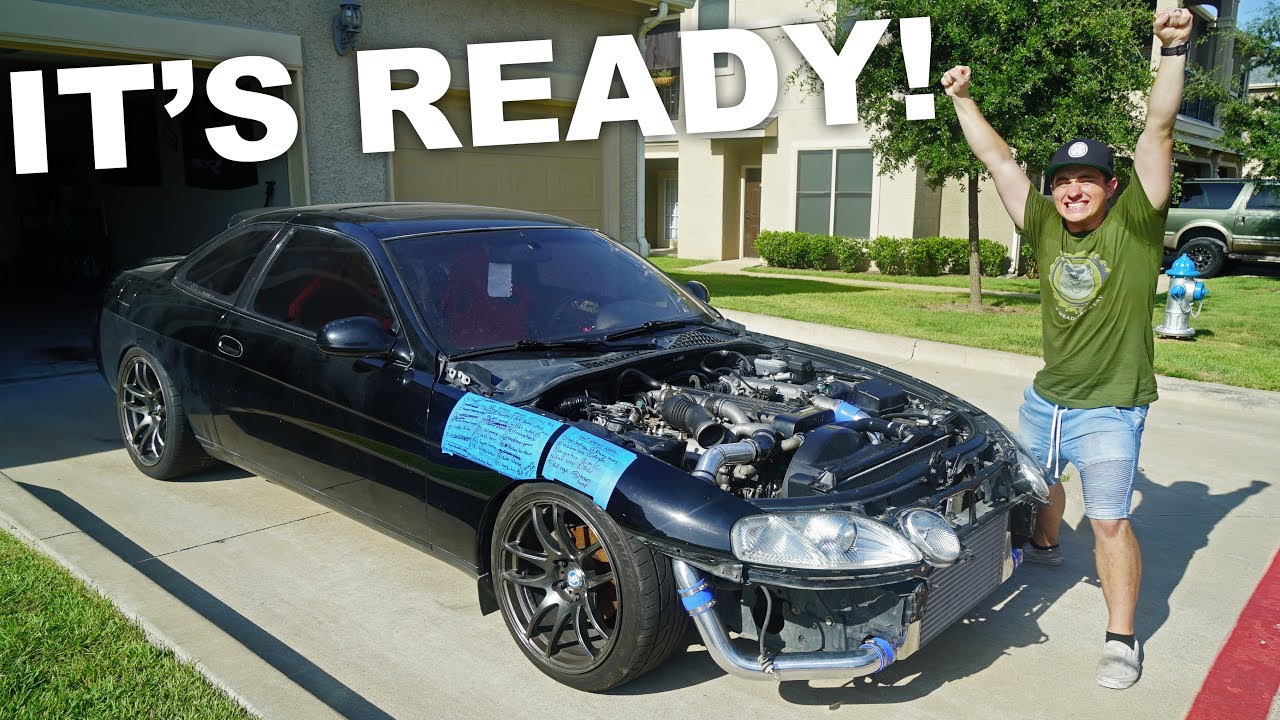 1JZ Lexus IS READY TO RUN!! - YouTube