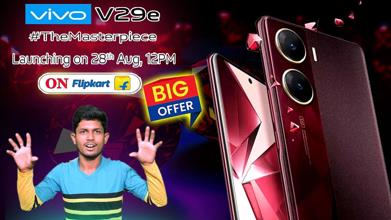 Vivo V29e Product Launching Promotion | Bikram Dey | #flipkart_offers ...