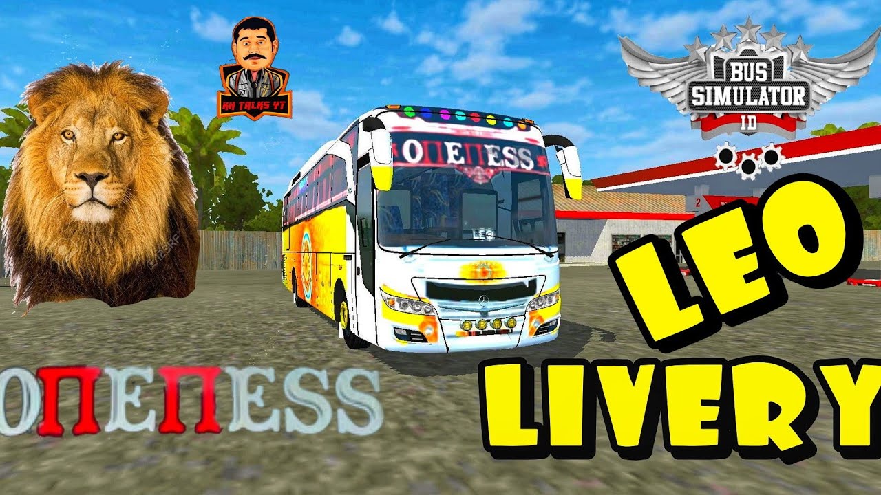ONENESS LEO BUS LIVERY BUS SIMULATOR INDONESIA LIVERY AND MOD JET BUS ...