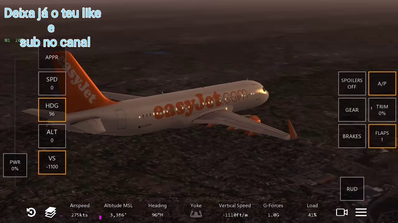 A320 easyjet new york infinit flight #1 - YouTube