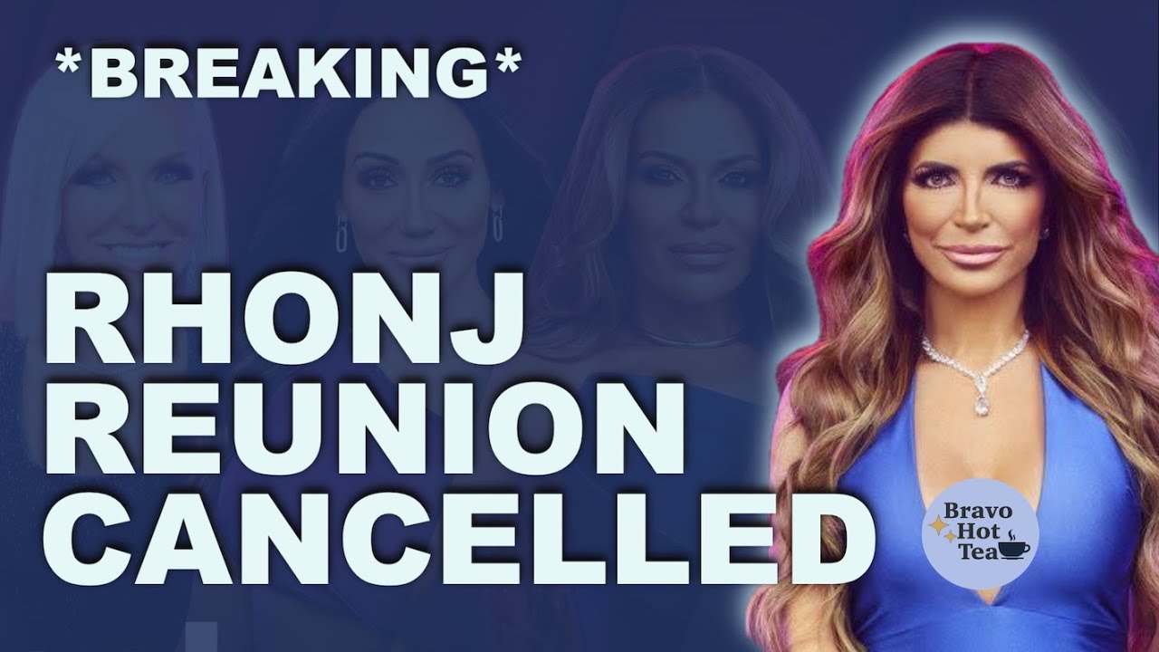 Real Housewives of New Jersey REUNION CANCELLED 😲 #bravotv #rhonj # ...