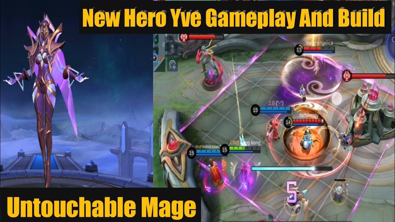 You Are Ready For This Mage New Hero Yve Mobile Legends - YouTube