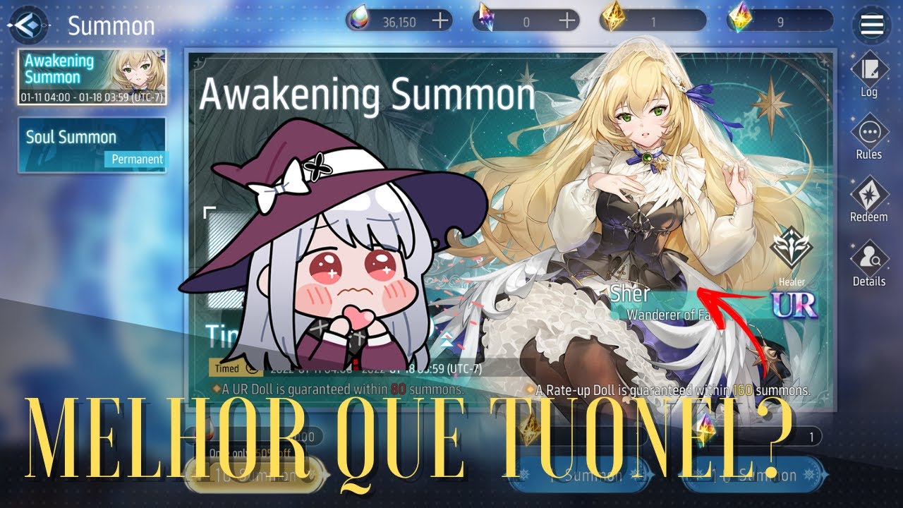 【Revived Witch】- Análise rápida: Sher | Esta waifu é forte? (e minhas ...