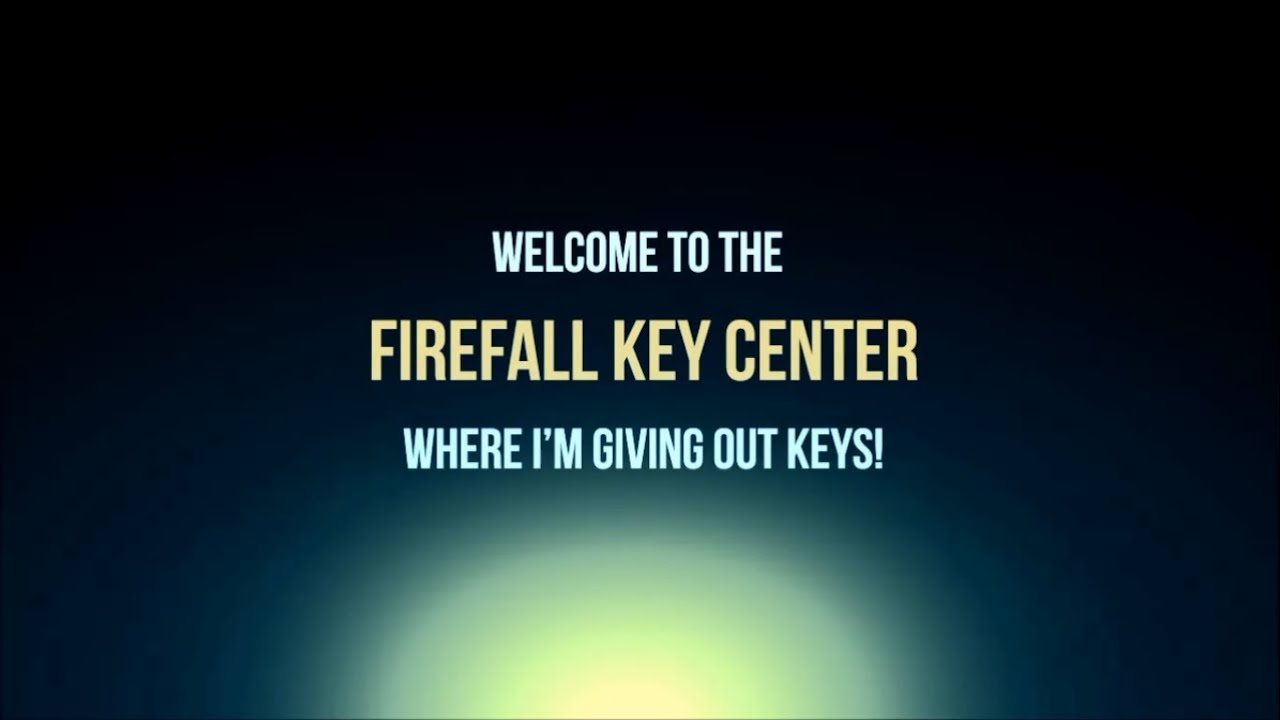 Firefall Beta Key Giveaway (2013) - YouTube