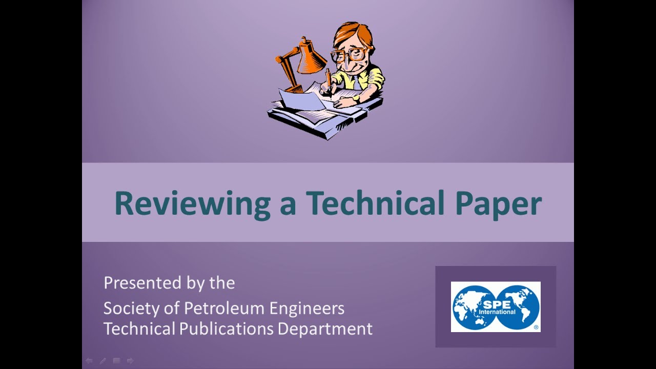 Reviewing a Technical Paper - YouTube