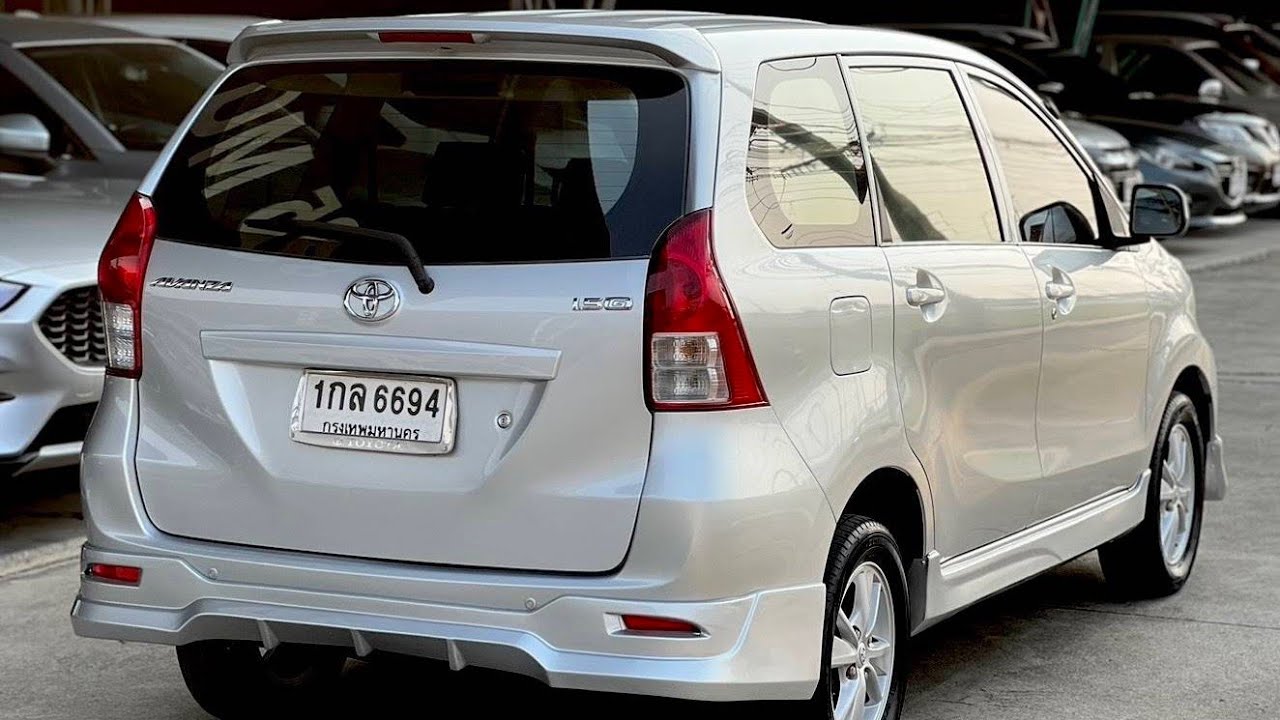 ผ่อน3,900💥รถครอบครัว 7ที่นั่ง🚘Toyota Avanza 1.5G Top 7ที่นั่ง เช็คศูนย์ ...
