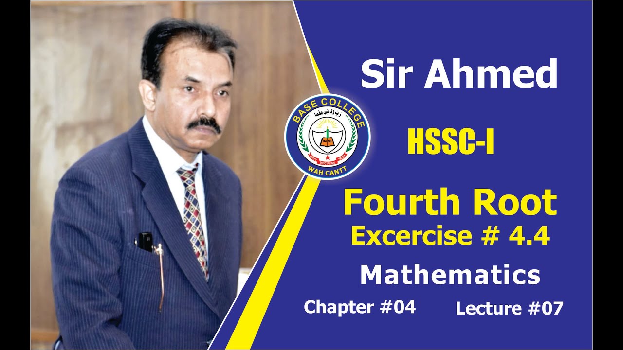 Fourth Root - Mathematics -I - YouTube