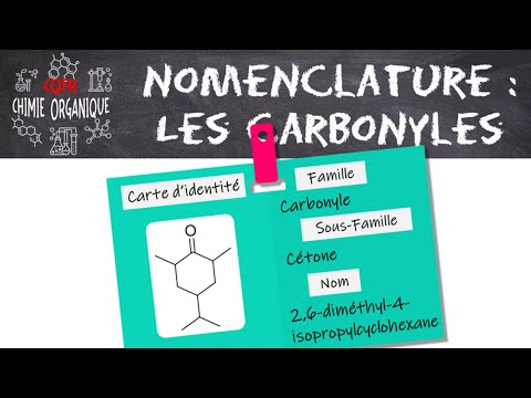 #42 Nomenclature des carbonyles - YouTube