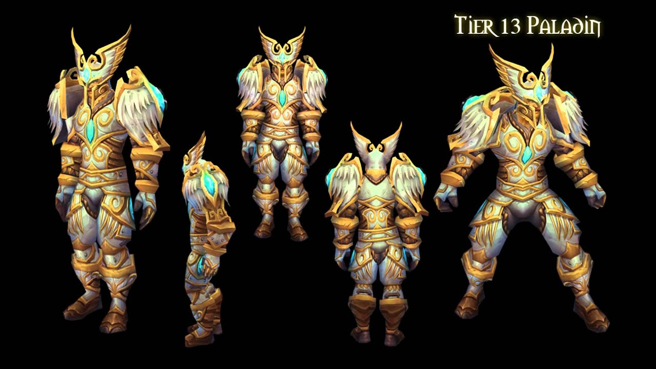 World of Warcraft Cataclysm - Patch 4.3 Tier 13 Sets - YouTube