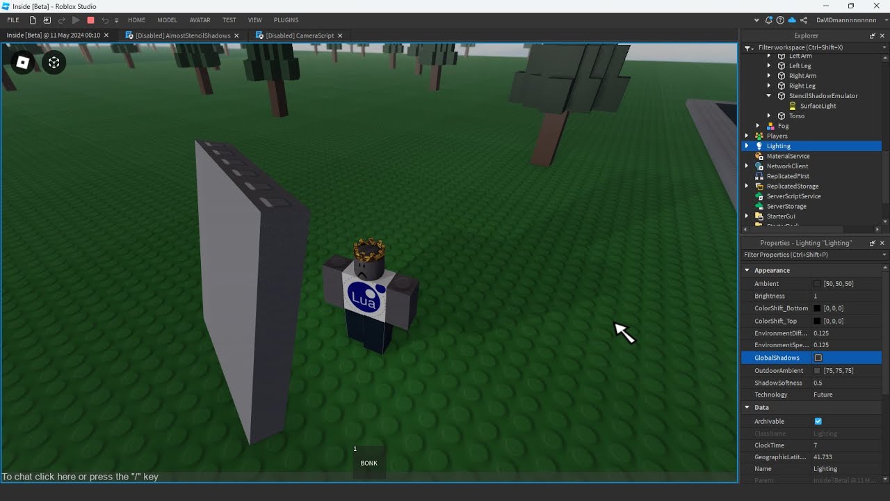 Almost stencil shadows :/ - YouTube