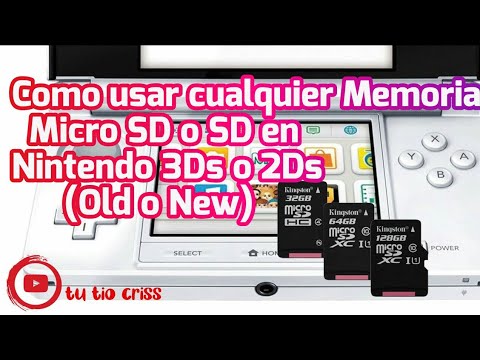 ⭐Formatear Memoria para Nintendo 3ds o 2ds (Old o New) ⭐Como usar ...