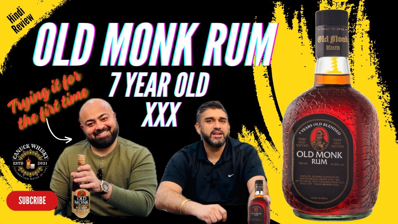 Old Monk 7 Year | Affordable Iconic Indian Rum | Hindi Review | Canuck ...