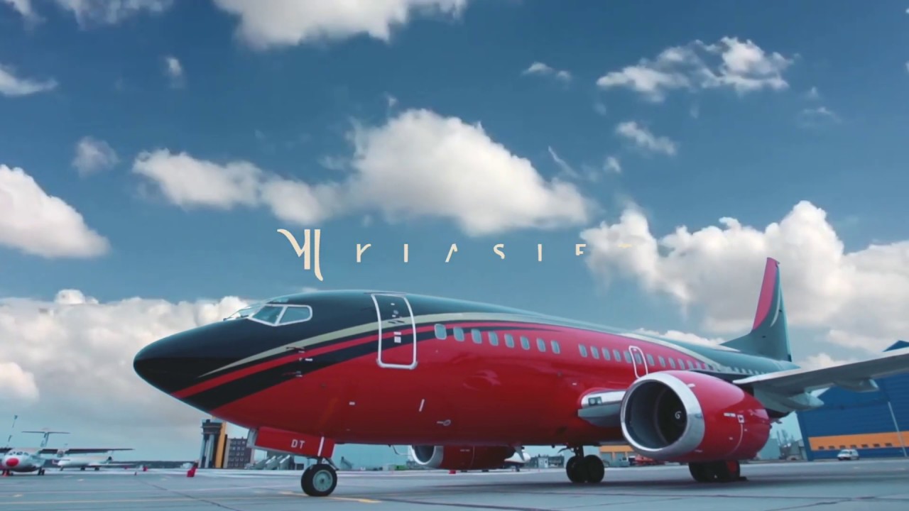 KlasJet Boeing 737-500 VIP Jet - YouTube