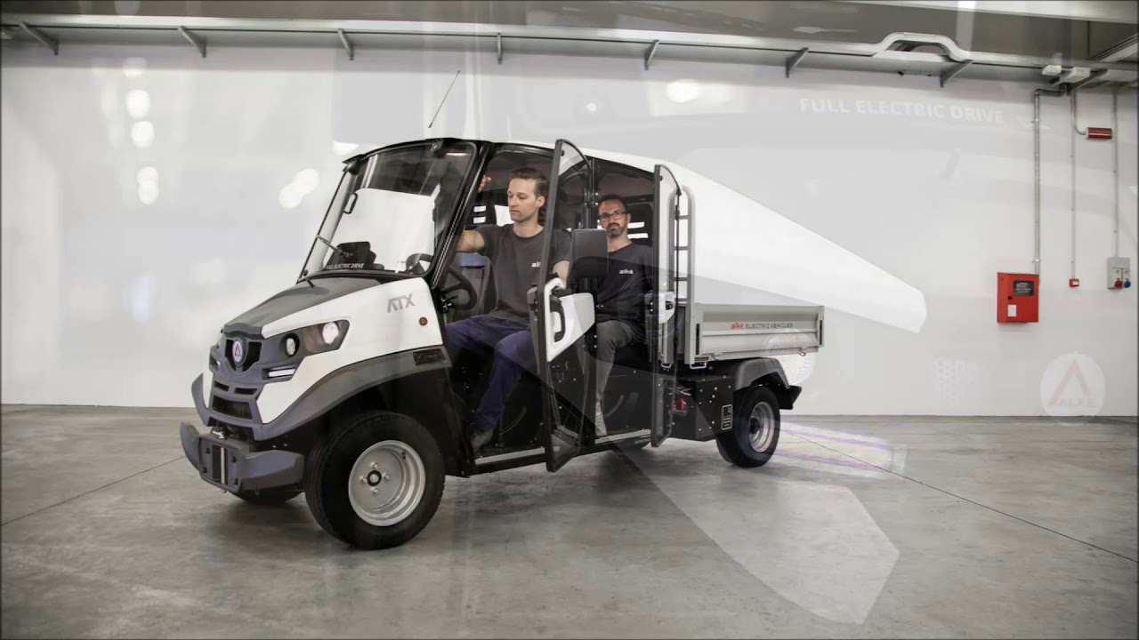 Véhicules Utilitaires électriques ALKE’ ATX - YouTube