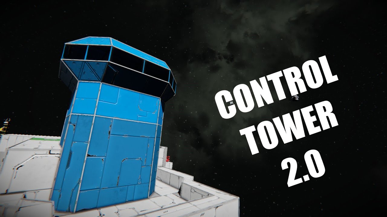 Space Engineers - Control Tower 2.0 - YouTube