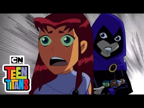 Teen Titans | Raven and Starfire vs Puppet King | Cartoon Network - YouTube