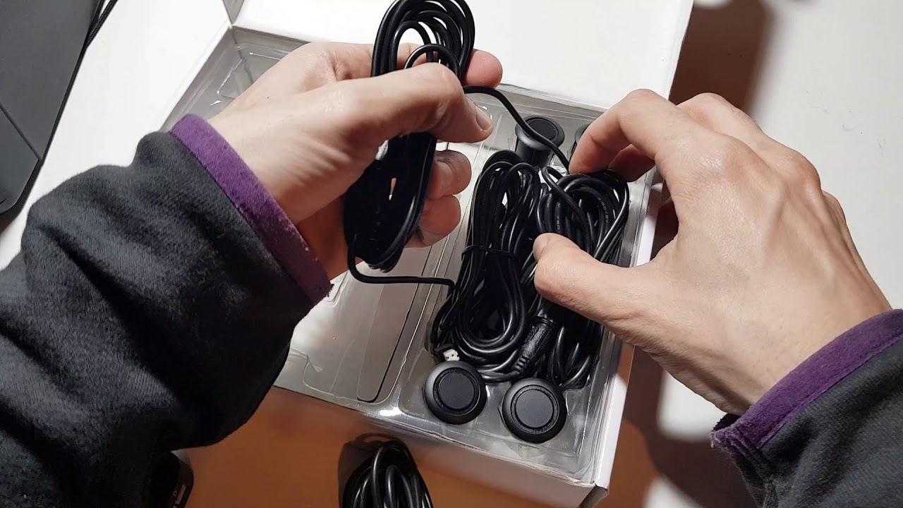Sistem cu senzori de parcare Car Vision SP001-4 - YouTube