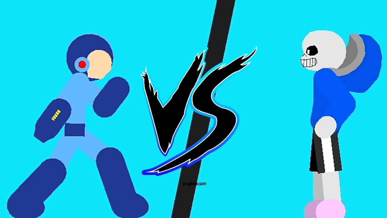 megaman vs sans undertale - YouTube
