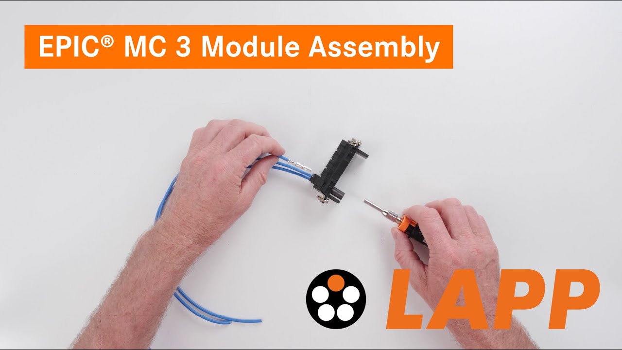 How To - EPIC® MC 3 Module Assembly - YouTube