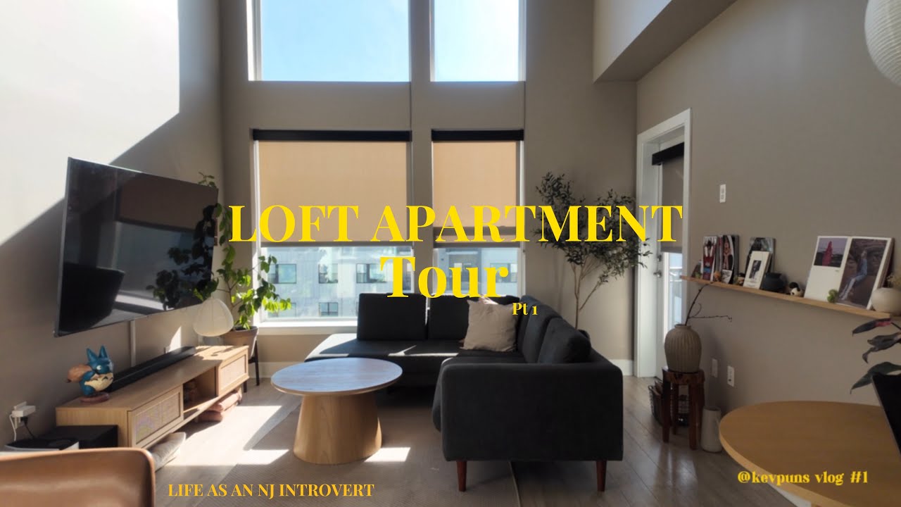NJ Loft | Apartment Tour | Homebody | POP Mart Unboxing | - YouTube