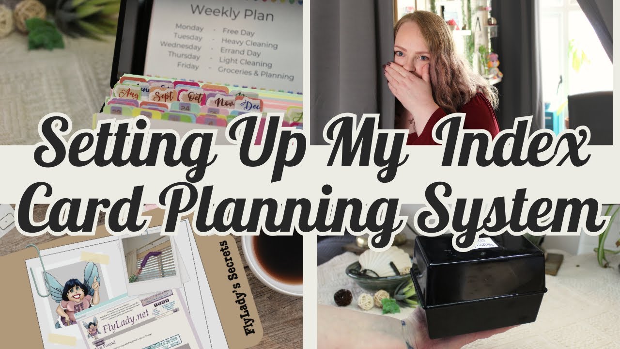 The secrets of the Sidetracked Home Executive method and setting up my index card planning ...