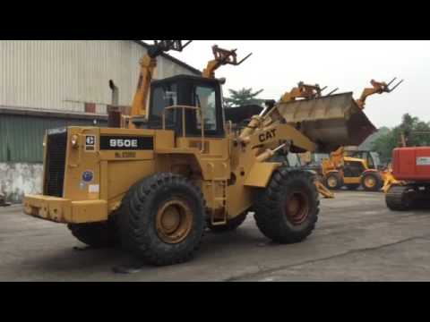 1990 Caterpillar 950E Wheel Loader - YouTube
