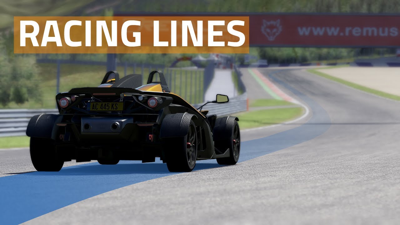 How to get the racing line right? | Simracing guide for beginners - YouTube