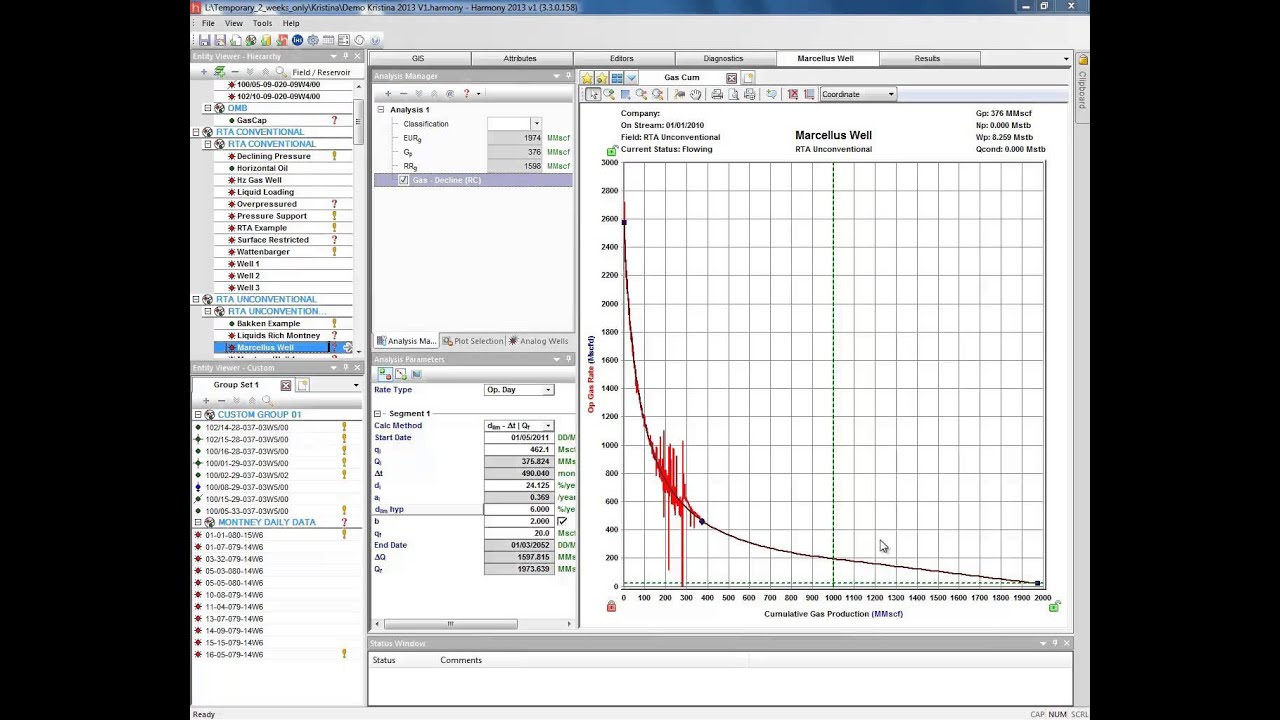 Fekete Harmony™ New Features & Enhancements - Decline Analysis: Multi ...