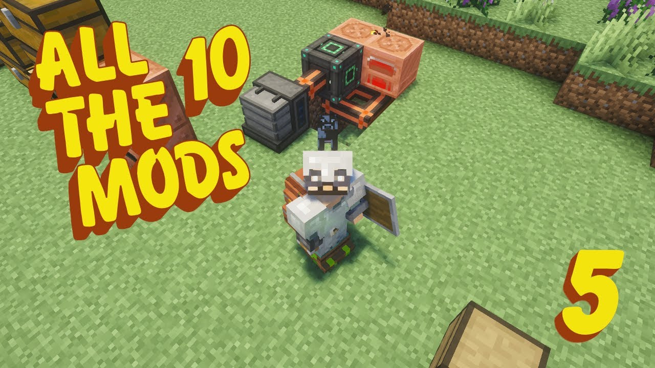 All the mods 10 - 5 - Primeras máquinas y energía! - YouTube