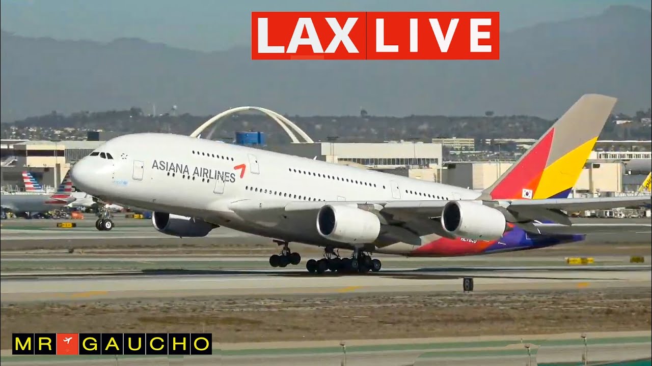 🔴 LAX LIVE | PLANE SPOTTING AT LOS ANGELES INTERNATIONAL AIRPORT ...