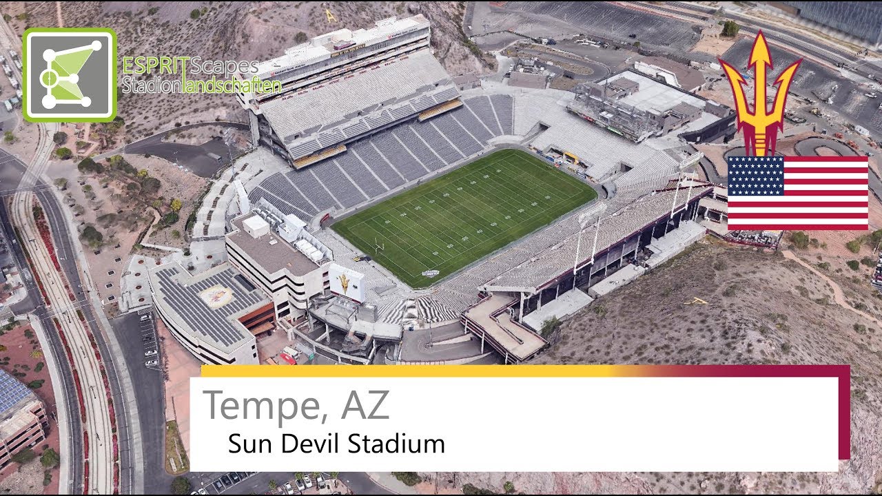 Sun Devil Stadium (Tempe) | Arizona State Sun Devils | Google Earth ...