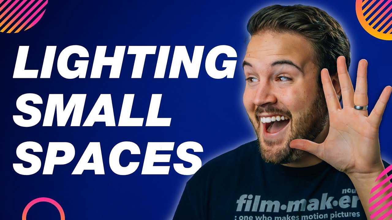 5 EASY YouTube Lighting Tips for SMALL Spaces - YouTube