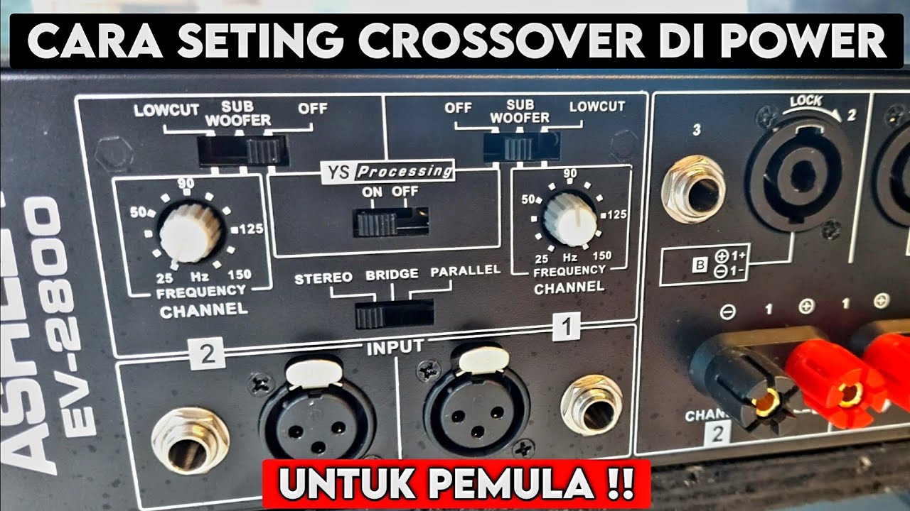 Cara seting crossover di power build up - YouTube