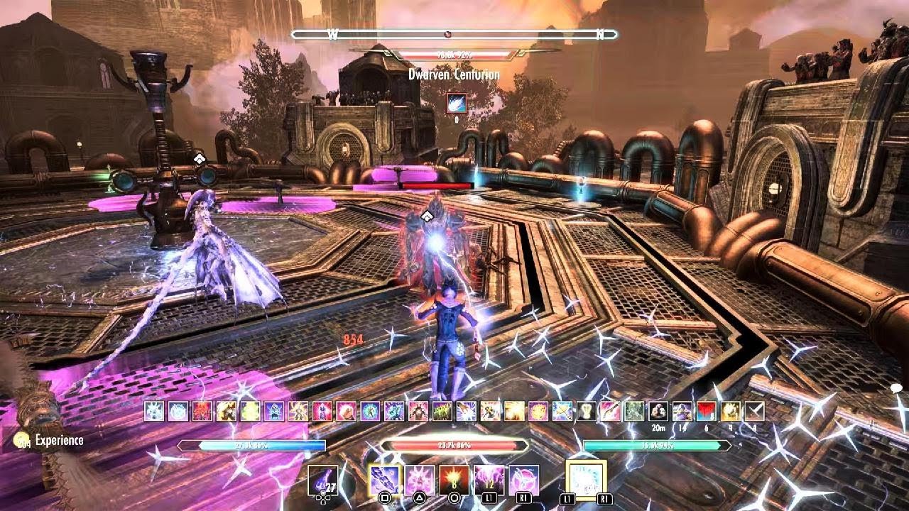 ESO Maelstrom Arena New PB Heavy Attack Sorcerer 586k - YouTube