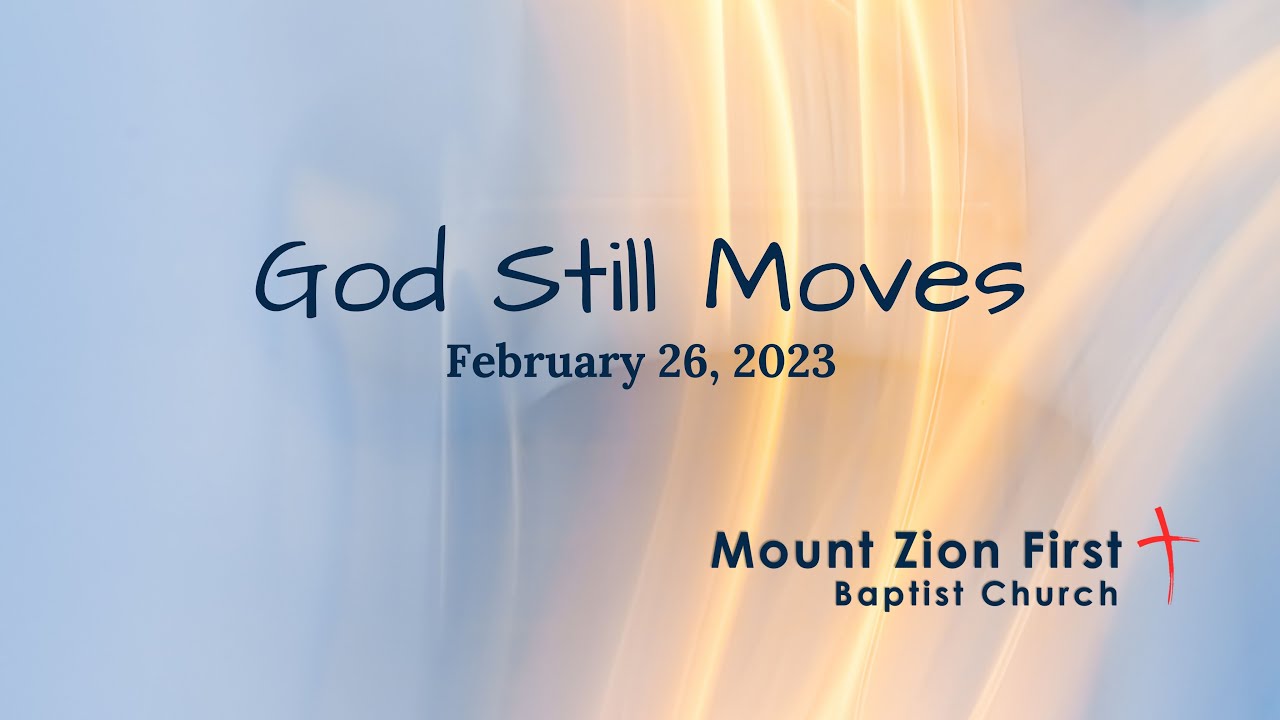 God Still Moves - YouTube