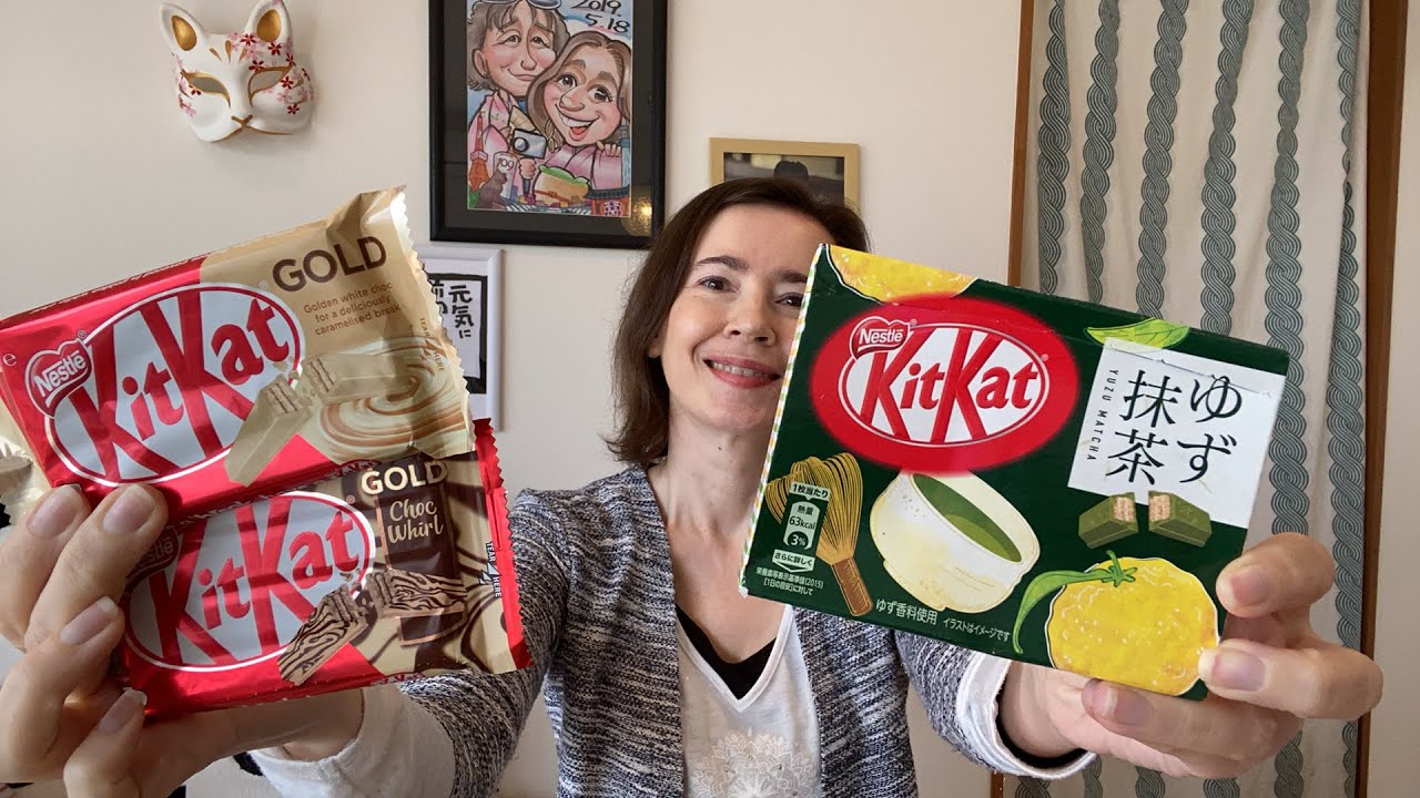 Matcha Yuzu Kit Kat Tasting - YouTube