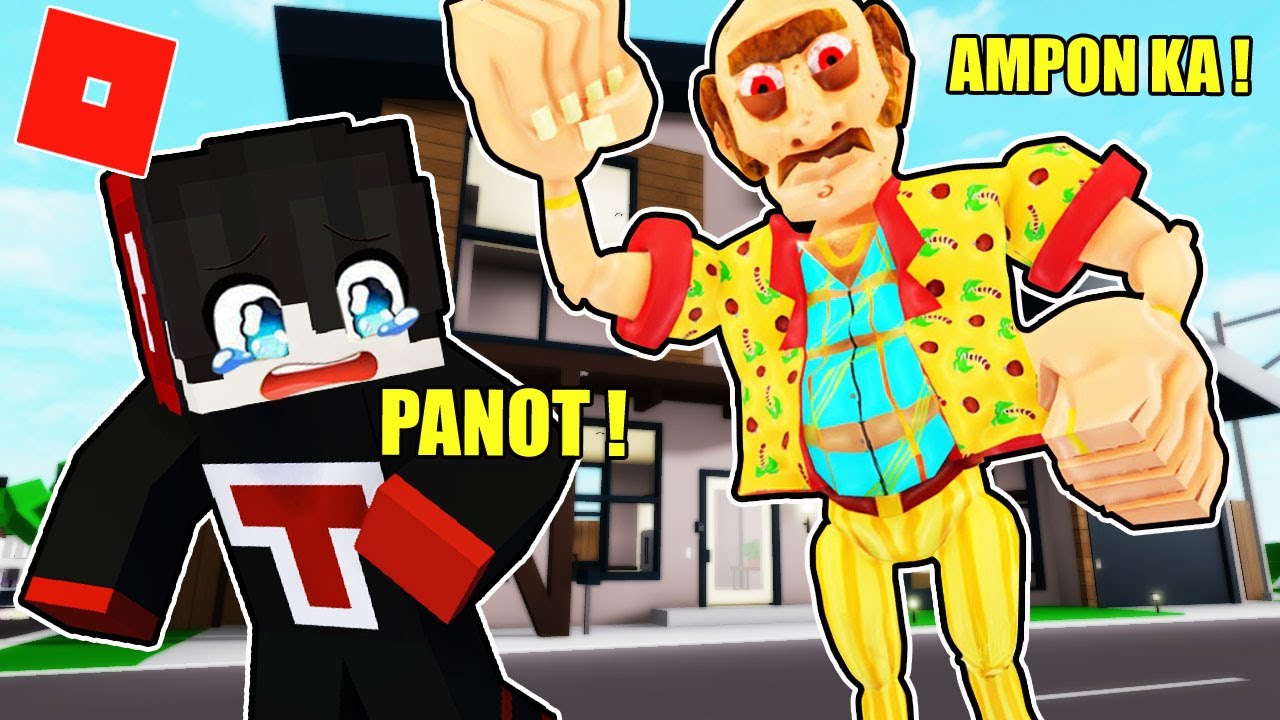 PINALAYAS AKO ni STEP DAD kasi POGI DAW AKO | Evil Step Dad | ROBLOX ...