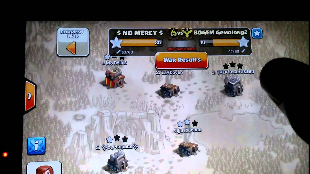 $ NO MERCY $ CLASH OF CLANS - YouTube