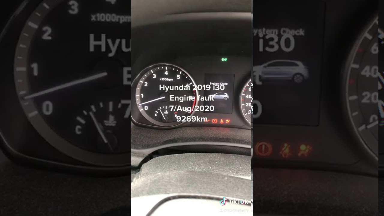 Hyundai 2019 i30 engine problem - YouTube