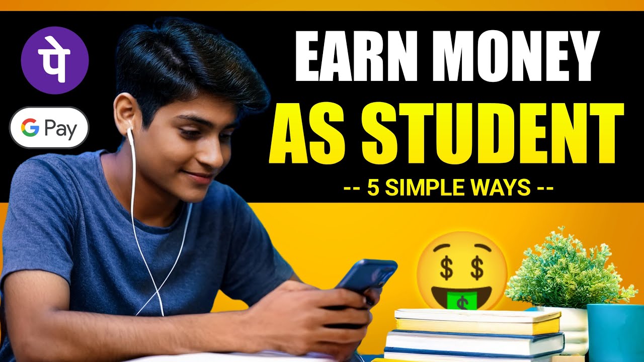 5 simple ways Students make money online 💲💸 - YouTube