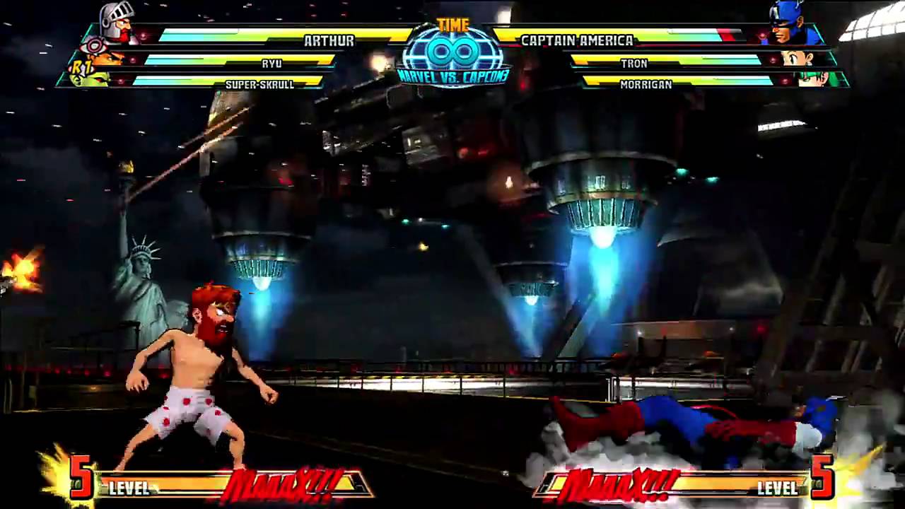 Marvel vs. Capcom 3: Sir Arthur Gameplay Montage - YouTube