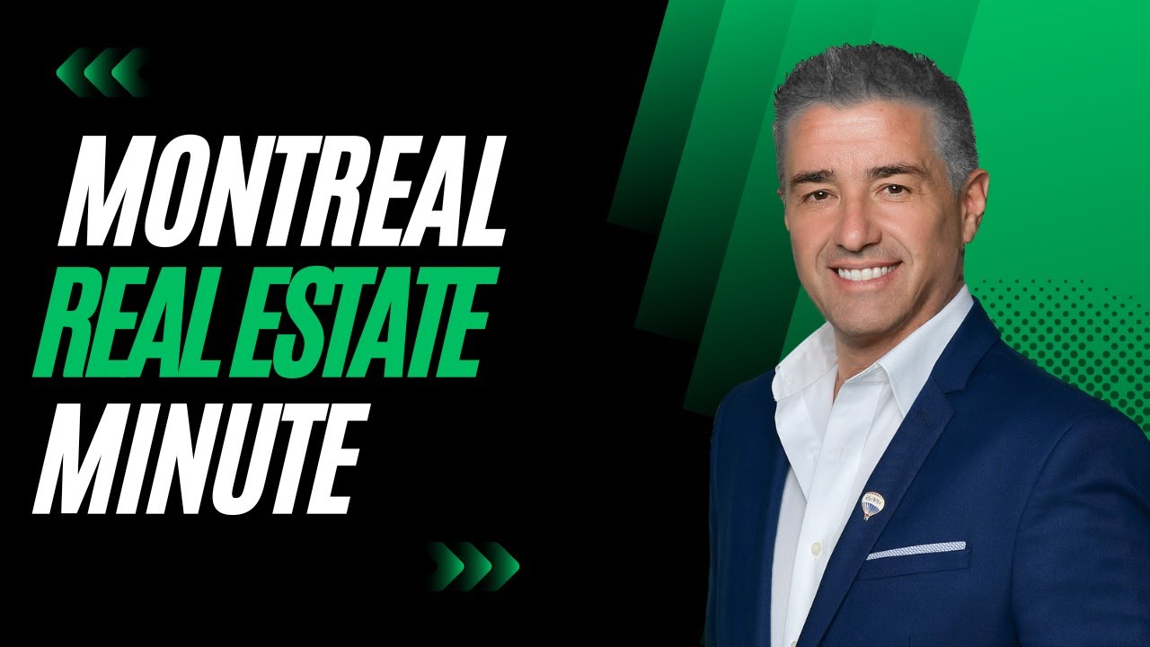 Montreal Real Estate Market Update in 1 minute 2024 - Alex Pace - YouTube