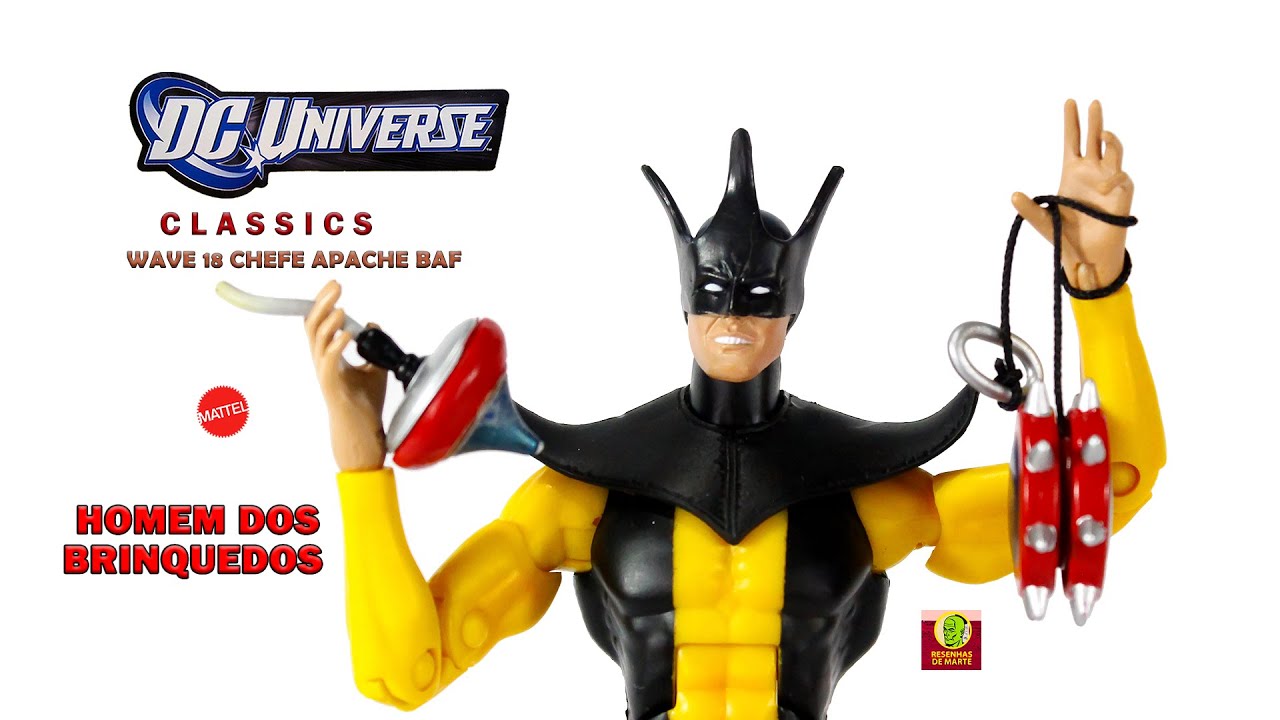 Homem Dos Brinquedos DC Universe Classics Wave 18 Apache Chief BAF Toyman Mattel Action Figure ...