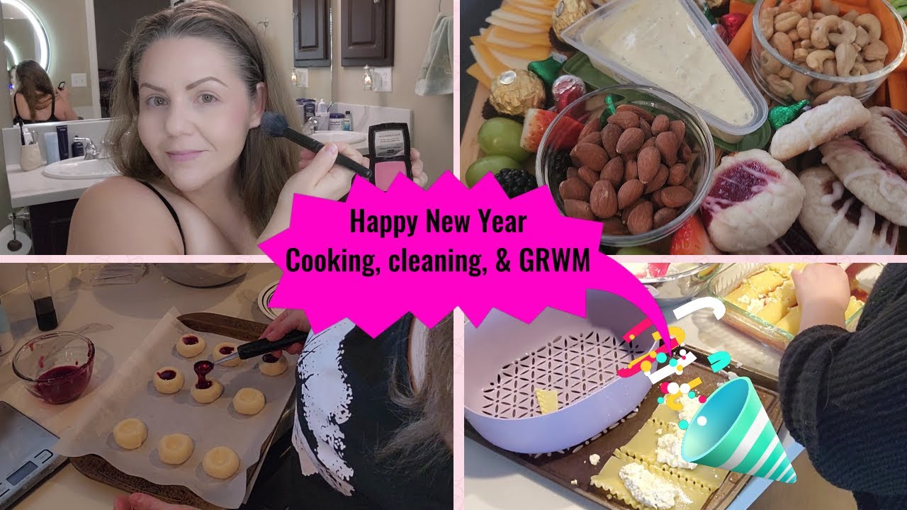 I ONLY spent💲100 on a small NYE party 🍾🥂 Charcuterie 🍇🧀, Dinner 🍝 ...