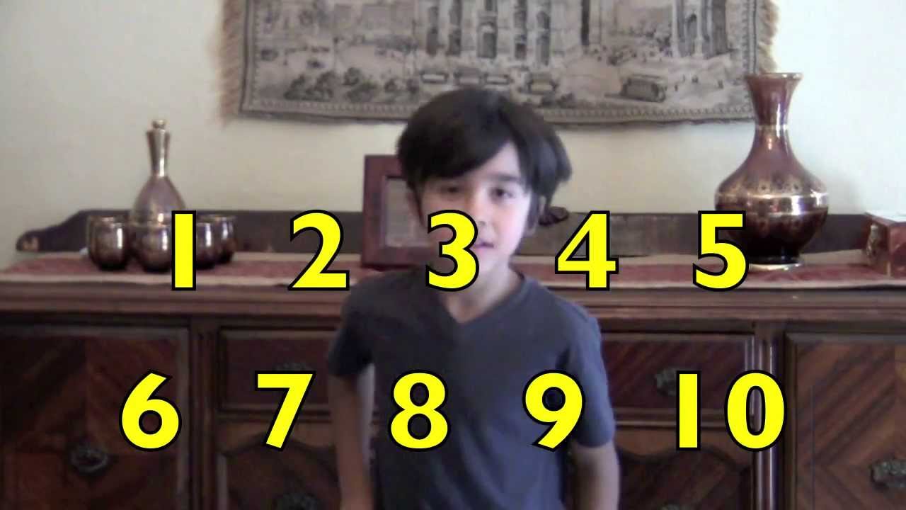 COUNTING NUMBERS 1 - 10 (Clap & Jump) PRESCHOOLERS - YouTube